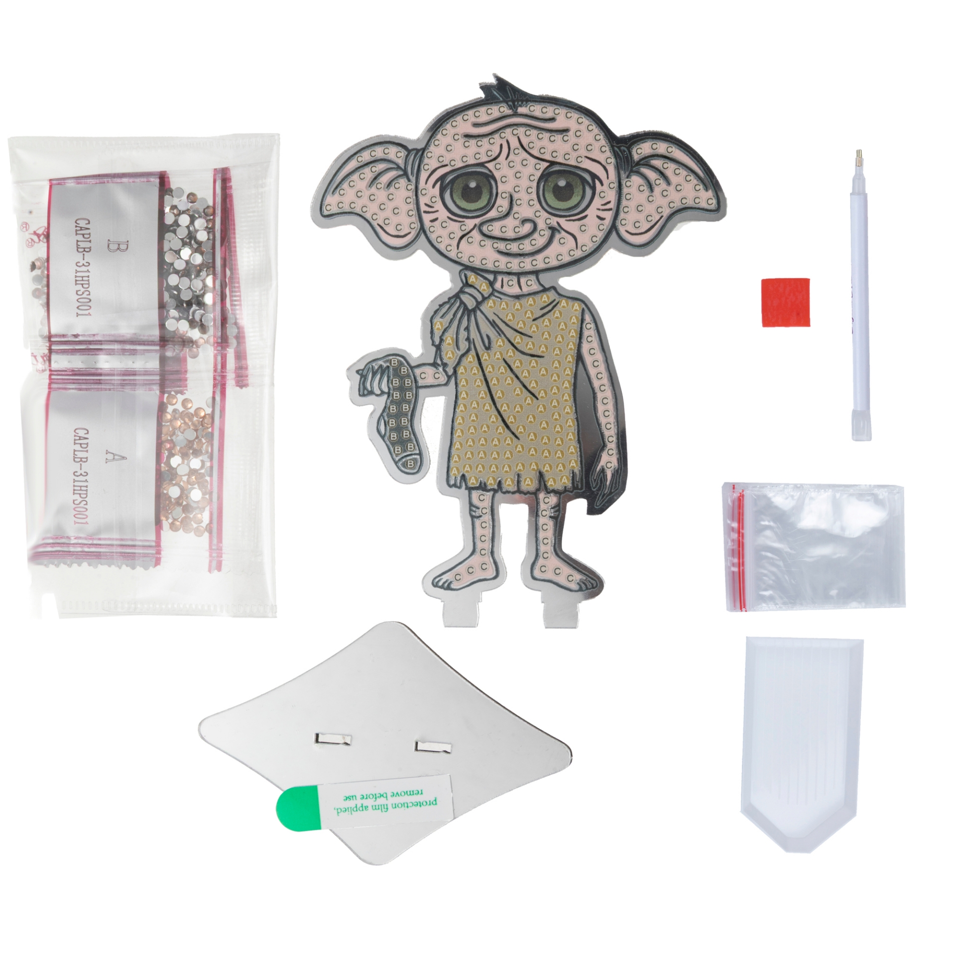 Dobby - Crystal Art Mirror Buddy (Harry Potter) | Stitchtastic
