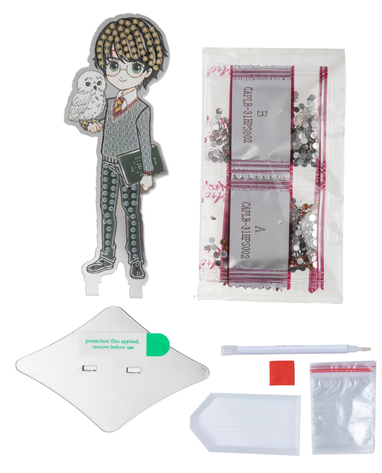 Harry Potter - Crystal Art Mirror Buddy (Harry Potter) | Stitchtastic